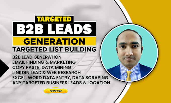 Generate Targeted B2b Linkedin Lead Generation And Build A Prospect
