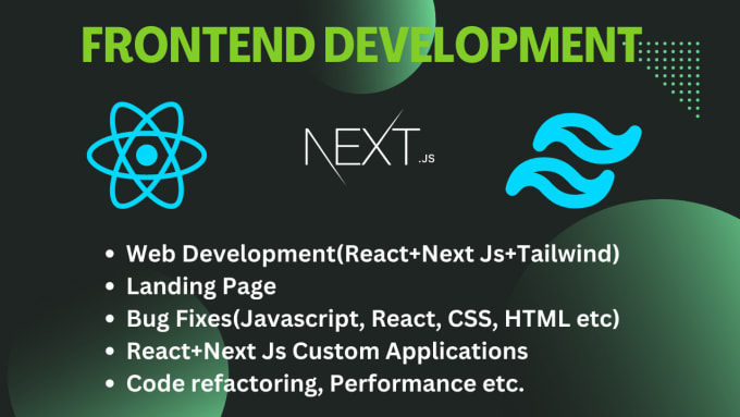 Create Web Application Using React Nextjs And Tailwindcss By
