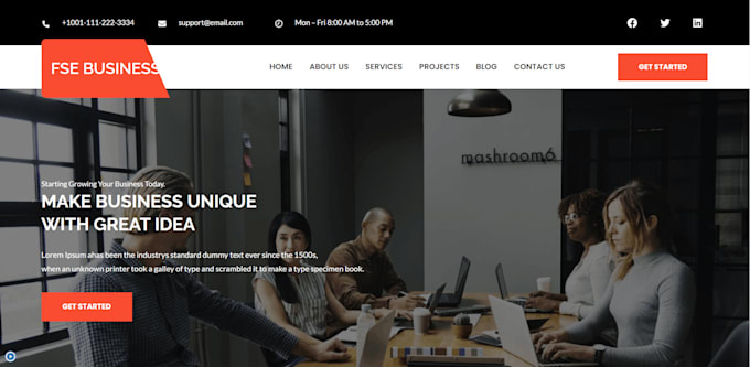 Create Responsive Website In Html Css React Bs Nodejs By Code Symphony