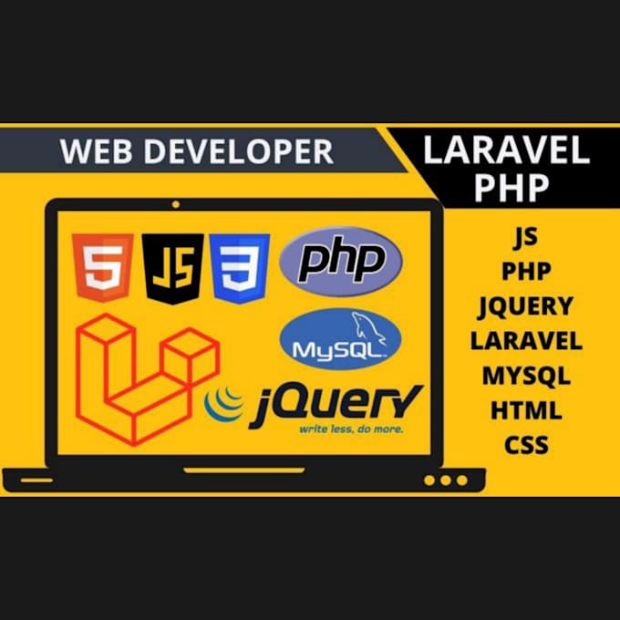 Be Your Full Stack Web Developer On Php Laravel Reactjs Nodejs Css