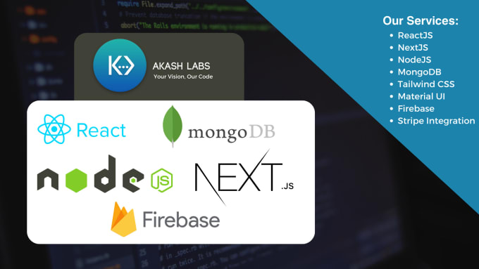 Create A React Js Web App Using Mern Stack By Akashlabs Fiverr