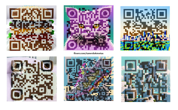 Create Custom Qr Code Generator And Art With Ai By Tanerdokmetas Fiverr