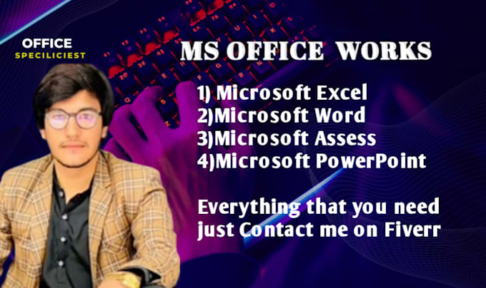 Do Urgent Ms Excel Ms Word Assignments And Powerpoint Projects By