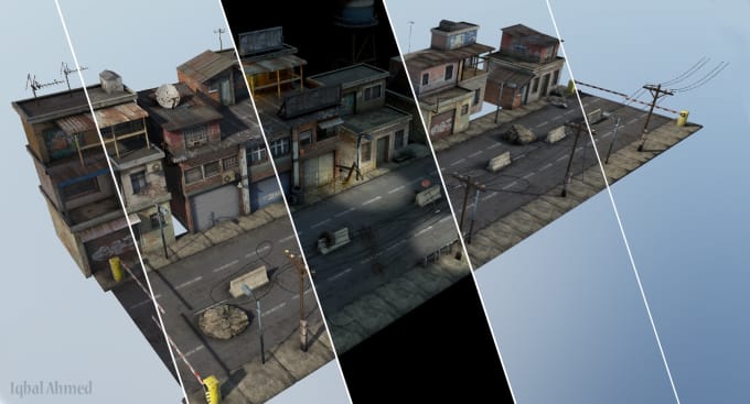 Create Game Environment Level Design And Optimize Them By Iqbalahmed