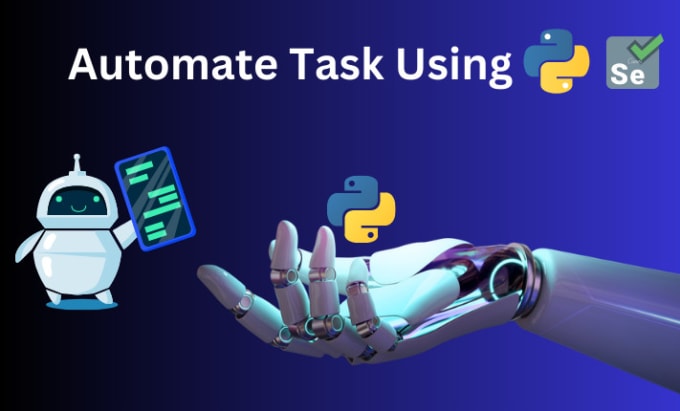 Do Python Bots And Automate Browser Using Python And Js By