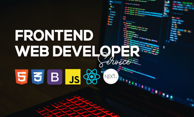 Be Your Front End Developer With React Js Html Css Javascript By