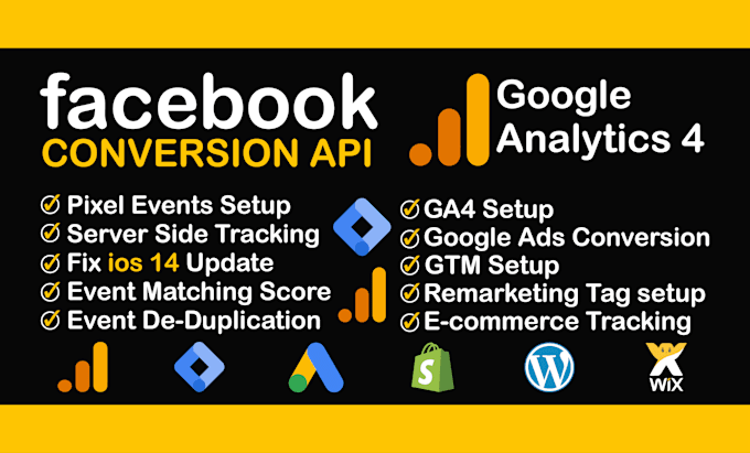 Setup Facebook Pixel Conversion Api Server Side Tracking Ga4 Set Up
