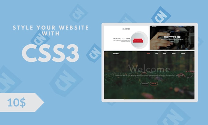Design Landing Page With Css3 By Nihal Ahmed 1 Fiverr