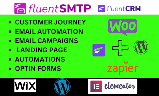 Setup Fluent Crm Fluent Forms Fluent Smtp Email Automation By Mabel