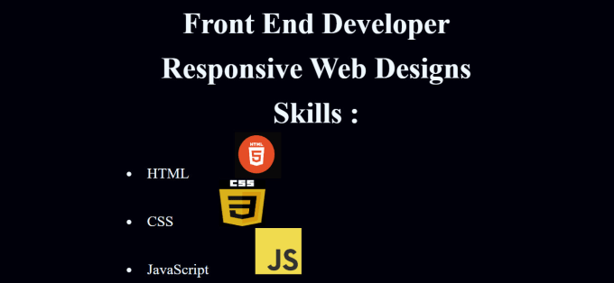 Do Front End Web Development Using Html Css Javascript By