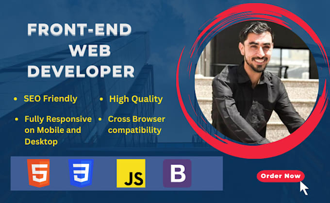 Expertly Develop And Design Front End Websites By Khurshid Khan49 Fiverr