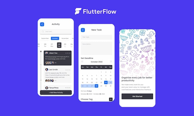 Be Your Flutterflow Pro Custom Flutter App Developer With Visual