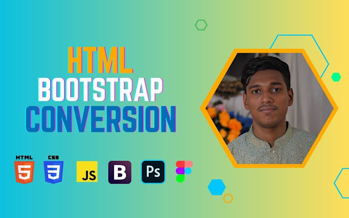 Convert Figma To Html Bootstrap Responsive Website By Md Yeasin Ali