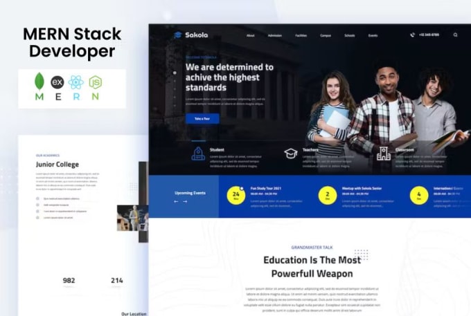 Be Your Reactjs Nextjs Nodejs Mongodb Tailwindcss Mern Stack Developer
