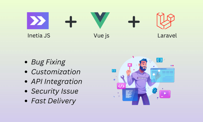 Fix Bugs Errors And Customize Inertia Js Vue Js And Laravel By