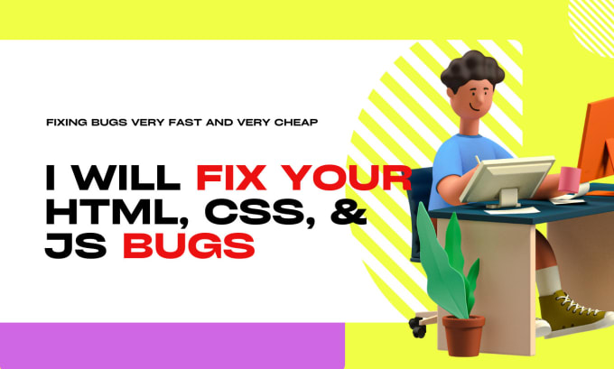 Fix Html Css Js Bootstrap React And Tailwind Bugs By Ahmed X