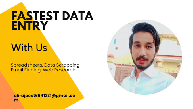Do Excel Data Entry Data Scrapping Web Research Email Finding By
