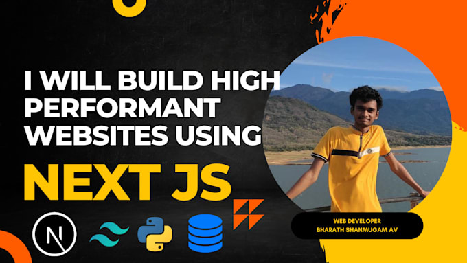 Build A Full Stack Website Using Nextjs By Av Bharath Fiverr
