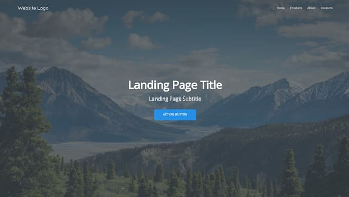 Build A Landing Page With Html5 And Css3 By Tawfiktarekk Fiverr