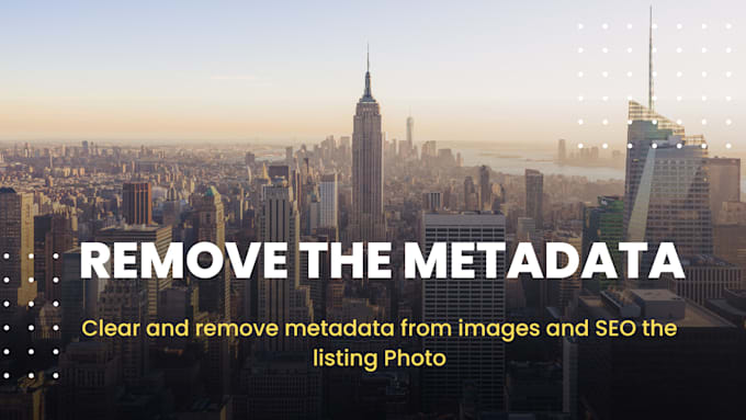 Clear Remove Metadata From Images And Seo Listing Photo By Macpeiris