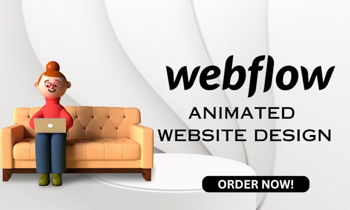 Design D Animated Website D Website Webflow D Model Using Webgl