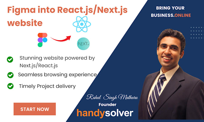 Convert Your Figma Design To A React Js Or Next Js Website By