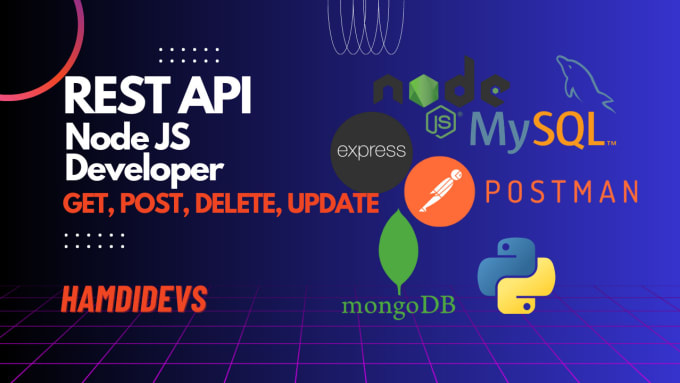 Develop Backend Node Js Express Mongodb Mysql Rest Api By Hamdidevs