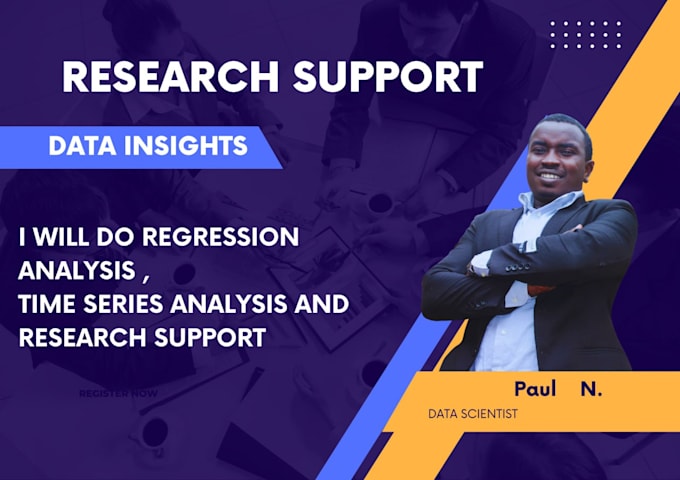 Do Regression Time Series Analysis And Research Support By Paulpauln