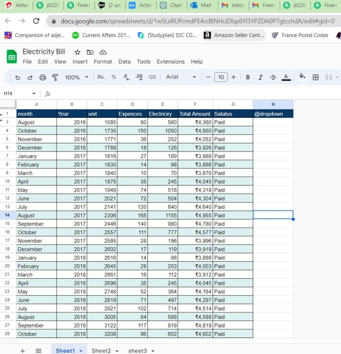 Do Google Spreadsheets And Excel Set Formulas Script By Jit2204 Fiverr