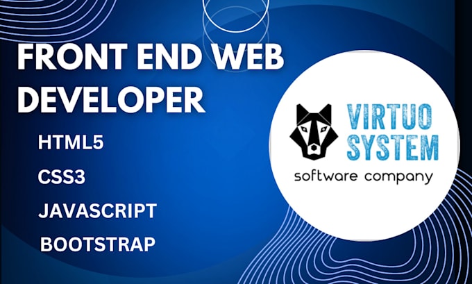 Write Any Script In Html Css Javascript Bootstrap By Virtousystem