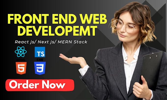 Frontend Web Developer Using React Html Css Javascript By Ishinoor