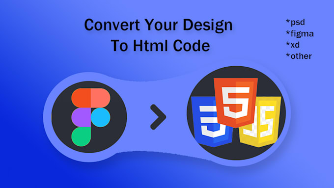 Conversion Design To Html Css By Wahiddun1 Fiverr