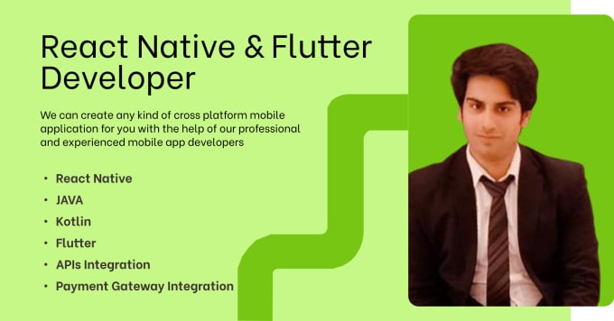 Develop Your React Native App Java Kotlin And Flutter App By