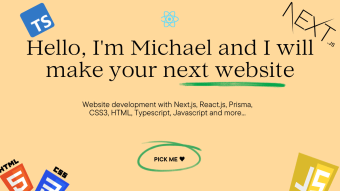 Be Your Front End Web Developer Using Nextjs By Mszadkowski Fiverr