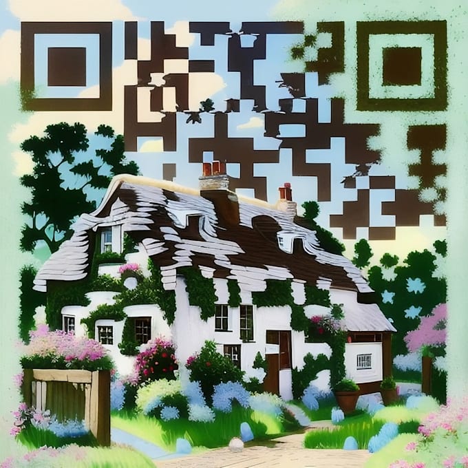 Generate Custom Ai Qr Code Art Design By Aymenghnia Fiverr