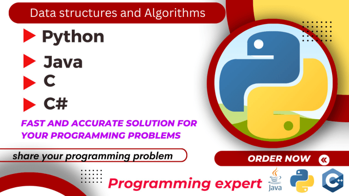 Do Urgent Programming Projects Python Java Cpp Csharp C By Aamirhanif24