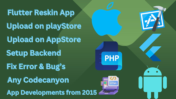 Reskin Flutter App Redesign App Rebrand App And Modify Your