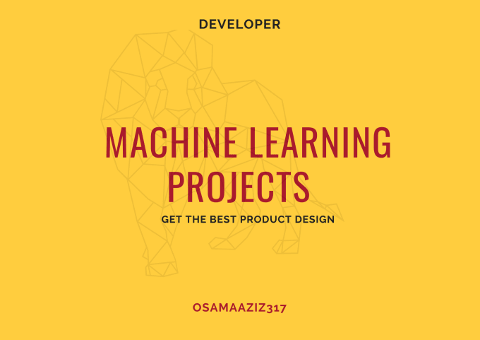 Do Machine Learning And Deep Learning Related Projects In Python