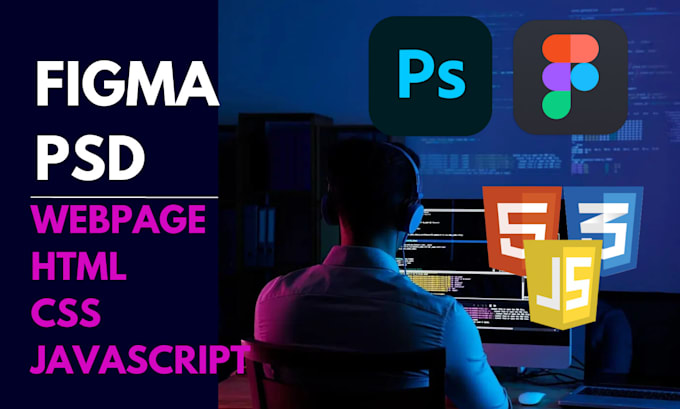 Convert Figma Into Webpage With Html By Agussilva20 Fiverr