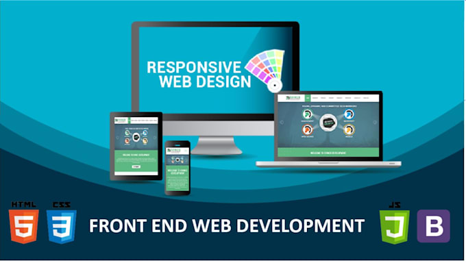 Do Front End Development Using Html Css Bootstrap Angular By Pak It