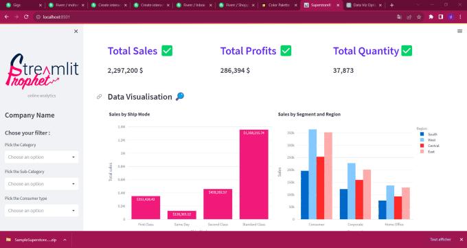 Create Interactive Dashboard Using Streamlit In Python By Mohamed Diafi