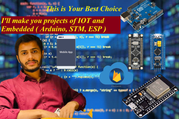 Do Arduino Esp32 Esp8266 Nodemcu Stm32f Embedded And Iot Projects