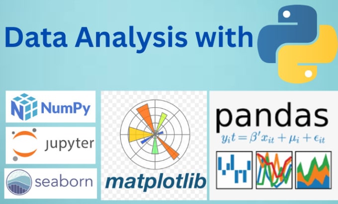 Do Data Analysis With Python Pandas Numpy Matplotlib Jupyter By