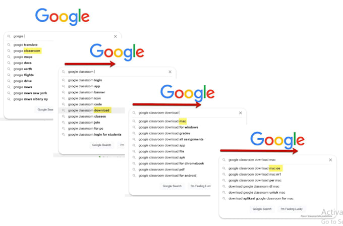 Google Autosuggest Bing Autocomplete Autosuggestion By Emilia J1290