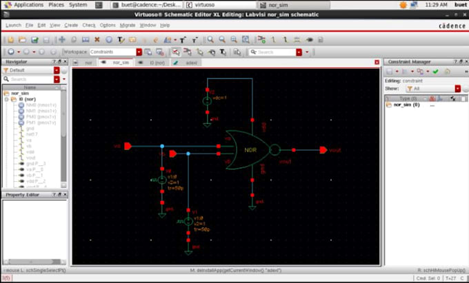 Design Schematics Analog And Digital Vlsi Design By Using Cadence