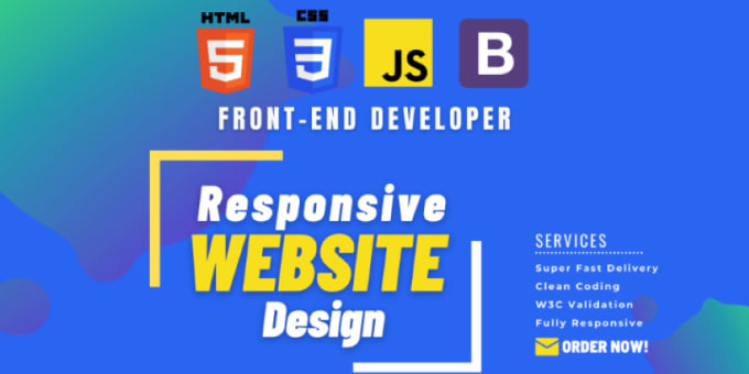 Develope Website With Html Css Angular Reactjs And Bootstrap By
