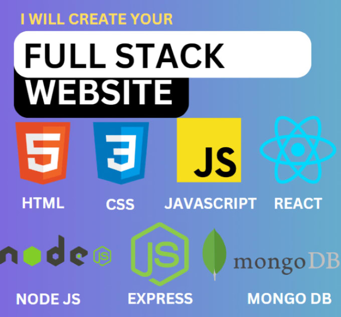 Be Your Fullstack Webdeveloper Node Js React Js And Mern Expert By