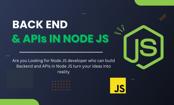 Build Backend Or Apis In Node Js By Sm Coders Fiverr