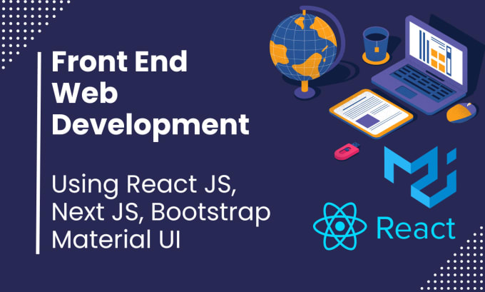 Be Your Frontend Web Developer Using React Js Next Js With Material Ui