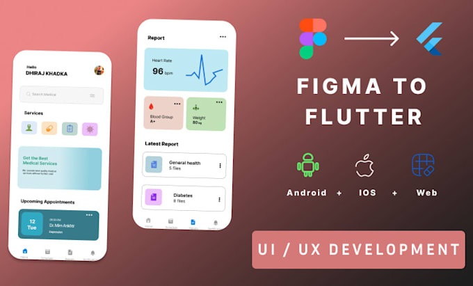 Design Flutter Apps And Convert Figma To Flutter By Hussnain Anjum Fiverr